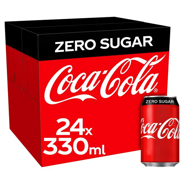Coco Cola Zero Pack Of 24 x 330 ml | Wholesale | Tradeling
