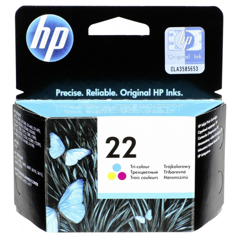 HP 22 Tri-Color Ink Cartridge | Wholesale | Tradeling